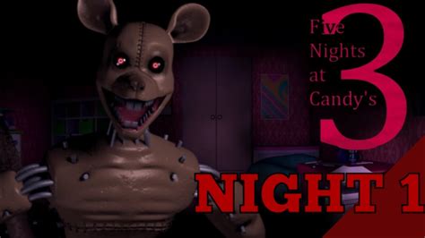 Five Nights At Candys 3 Walkthrough Night 1 Youtube