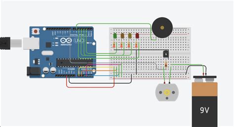Water Level Indicator Using Arduino Tinker Cad 3 Steps Instructables