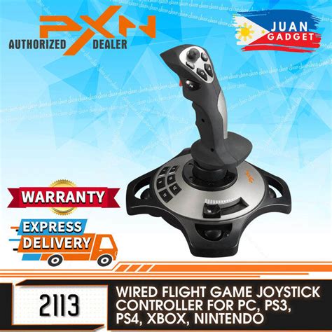 Pxn Pro 2113 Wired 4 Axles Flying Game Arcade Joystick Controller Professional Gaming Simulator
