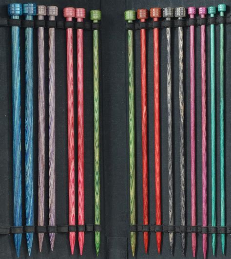 Knitpro 35 Cm Dreamz Single Pointed Needle Set Multi Color