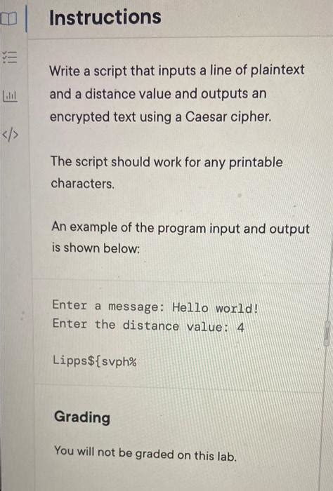Solved Instructions Al Write A Script That Inputs A Line Of