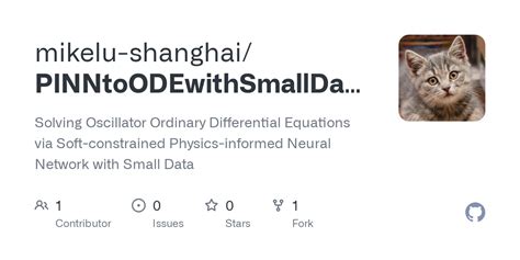 Github Mikelu Shanghaipinntoodewithsmalldata Solving Oscillator