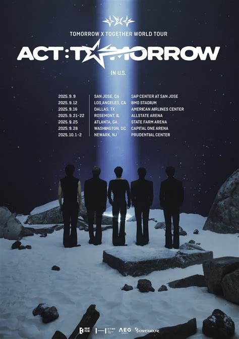 Txt展開第4次世界巡演！8月首爾起跑，北美7城9場巡迴 Ksd 韓星網 Kpop