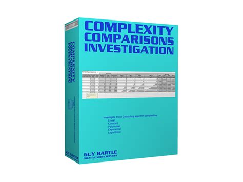 Complexity Comparisons Investigation Teaching Resources