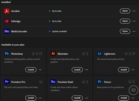 Not All Apps That Are Installed Are Listed Under A Adobe Product Community