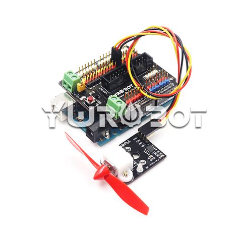 【ywrobot】适用于arduino 9110风扇模块救火机器人风扇模块 虎窝淘