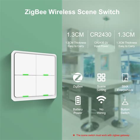 tuya zigbee scene switch works with all tuya zigb grandado