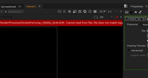 After Rendering My Comp As A Precomp In Exr Format It Does Not Load