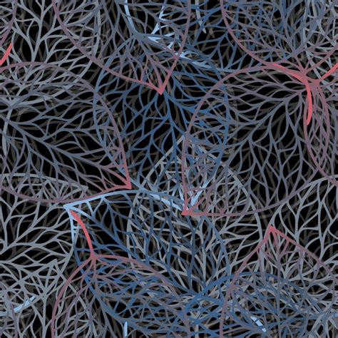 Premium Vector Vector Seamless Pattern With Leaves Illustration