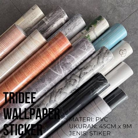 Jual Wallpaper Stiker Tridee Wallpaper Sticker Candy Bear Jakarta Barat Tridee Wallpaper