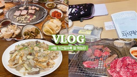 시험 막차 벼락치기 ⚡️ 학교 근처 맛집 다니는 컴공 대학생 일상 Vlog 💻 딸기 스무디 파티 🍓 자일리톨 캔디 녹용 언박싱 📦 Youtube