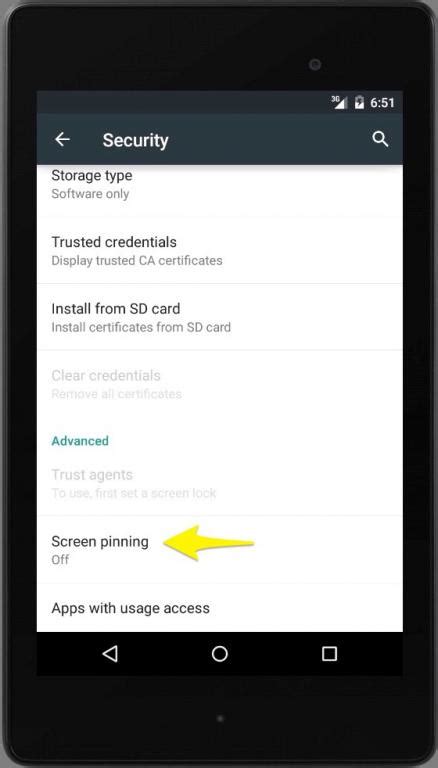 How To Pin A Screen In Android Android Screen Pinning Alvinalexander