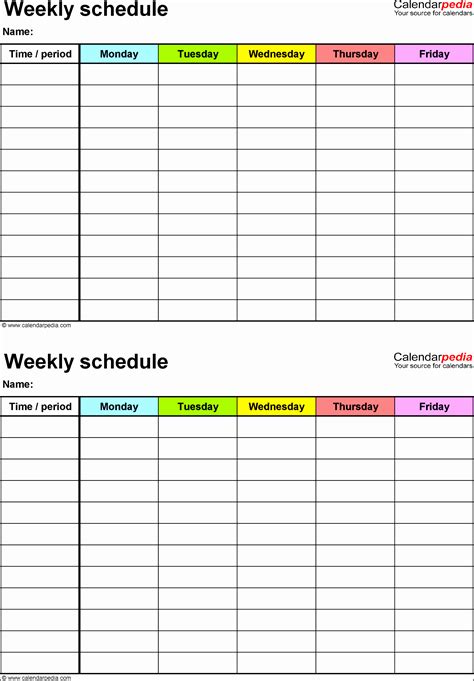 Excel Daily Schedule Template Elegant How To Create Daily Work Schedule In Excel Shooters