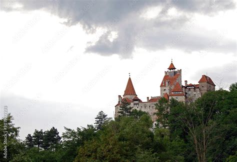 Foto De Stock Bran Castle Better Known As Draculas Castle In The
