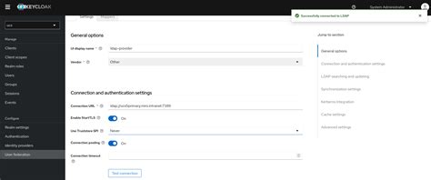 Problemkeycloak Error When Trying To Connect To Ldap Unknownerror