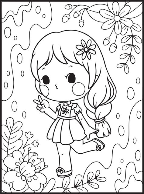 Coloring Sheets For Girls Cute
