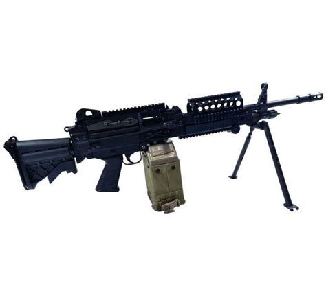 Lambda Defense Mk48 Lmg 7 62 Nato Airsoft Aeg Mod 0 With Quad Rail And Mk 46 Stock Airsoft Uk
