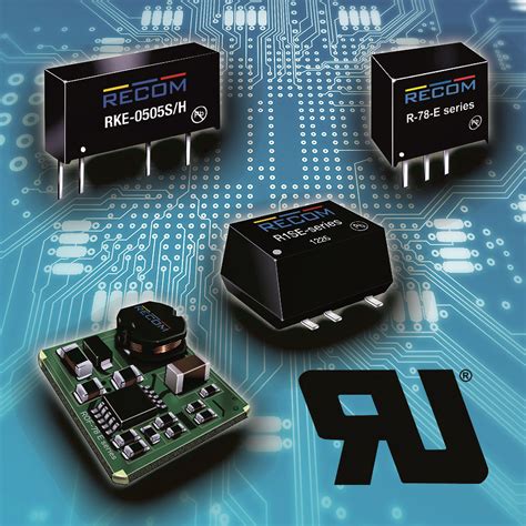 Low Cost RECOM Dc Dc Converters With UL Approval
