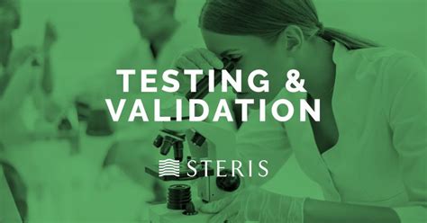 Testing And Validation Steris Ast Steris Applied Sterilization Technologies Ast