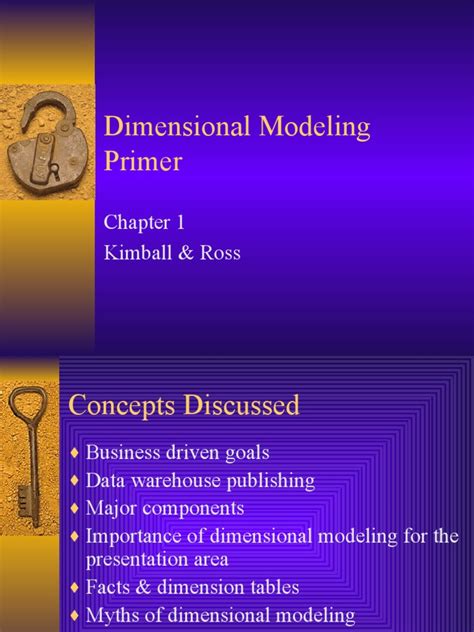 Dimensional Modeling Primer Kimball And Ross Pdf Data Warehouse