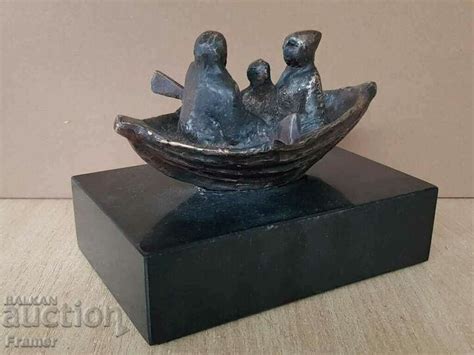 Уникална скулптура Павел Койчев подписана автентична Скулптура Изкуство Музика Balkanauction