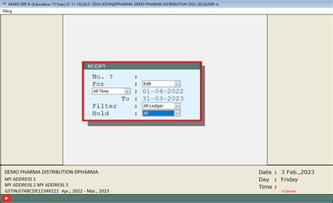 How To Delete Stock Issue Entry In Marg Software