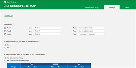 Usa Choropleth Map Excel Template Excel Wonders Amazing Excel Templates