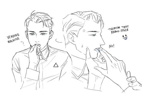 [dbh] Connor Rk800 Detroit Being Human Detroit Detroit Become Human