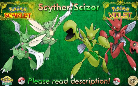 Pokemon Scyther Shiny