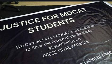 MDCAT 2020 Results Babes Protests Against PMC
