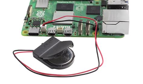 Raspberry Pi 5 Real Time Clock Battery Case Rtc Battery Powered Jst Connector Case Only No