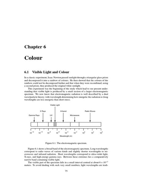 Color Spectrum 2 Pdf Color Electromagnetic Spectrum