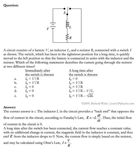 Learn Ap Physics Physics C Electromagnetism