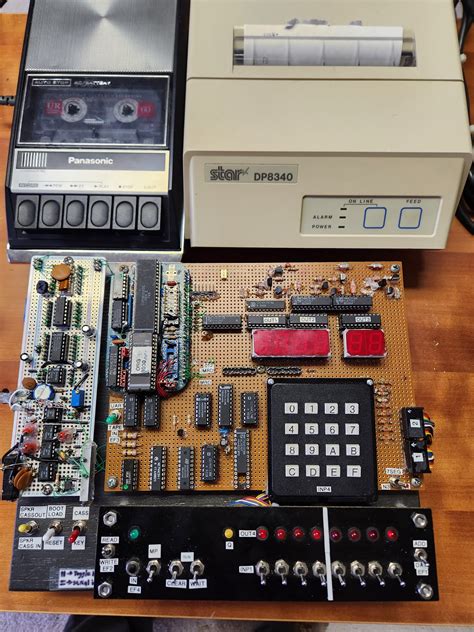 A Bit Serial Cpu In 74hcxx Logic Discussions Retro Computing