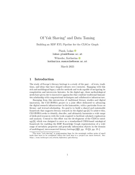 pdf of yak shaving and data taming