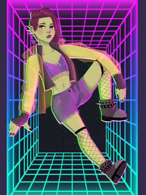 Chrysolite Vaporwave Outfit Steven Universe Amino