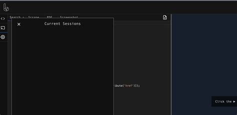 browserless chrome web ui doesn t shows all the sessions information