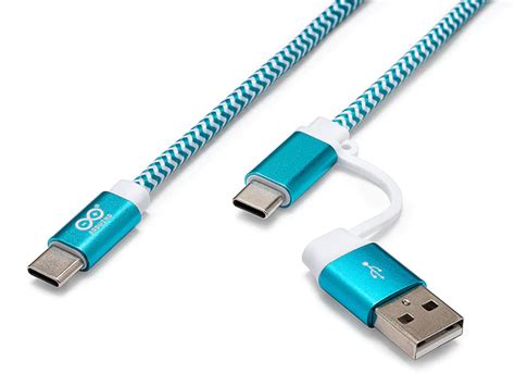 Υπολογιστές Καλώδια Usb Cables Arduino Usb Type C Cable 2 In1 Tpx00094
