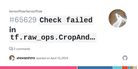 `check Failed` In `tfrawopscropandresize` When `boxes` And `boxind