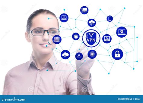 Virtual Private Network Vpn Cyber Concept Stock Photo Image Of Firewall Communication