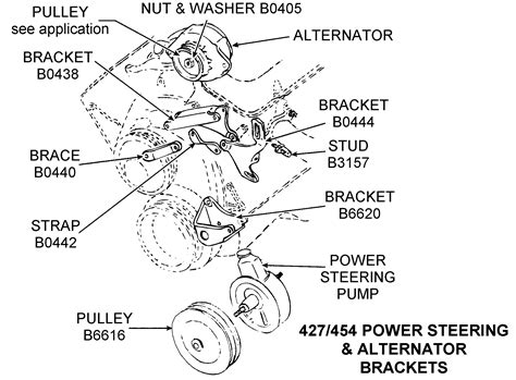 Chevy Power Steering Pump Bracket Diagram Long Story And Ac Comp
