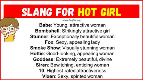 20 Slang For Hot Girl Their Uses And Meanings Engdic