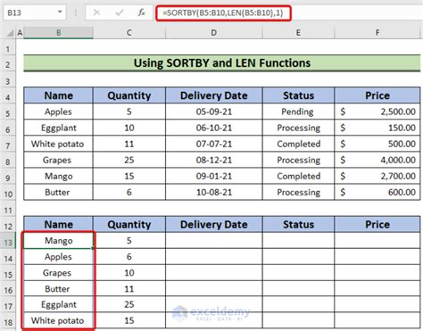 How To Sort Multiple Columns In Excel Independently Of Each Other