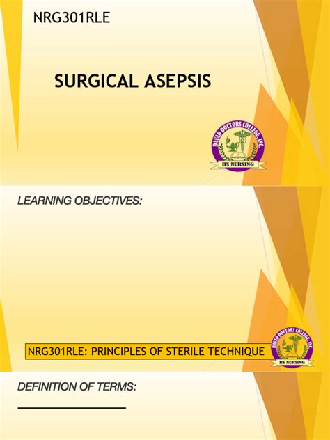 2 Aseptic Technique Pdf Microbiology Medical Specialties