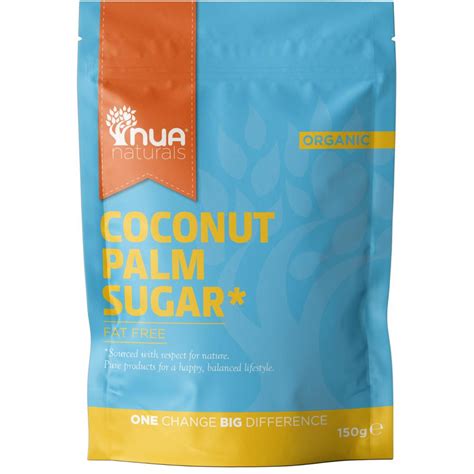 Nua Naturals Organic Coconut Palm Sugar 150g Nourishie Nourish