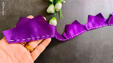 Creative And Amazing Art Using Ribbon Fabric Flowers Hair Bows Creative