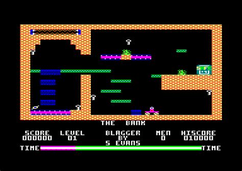 Blagger 1985 Alligata Software Amsoft Roms Amstrad Cpc Amstrad