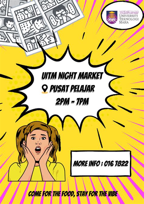 Uitm Night Market Poster Fundamentals Of Data Structures Uitm Night Market Uitm Night Market