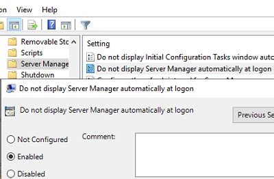 Prevent Server Manager From Starting At Logon On Windows Server Windows OS Hub
