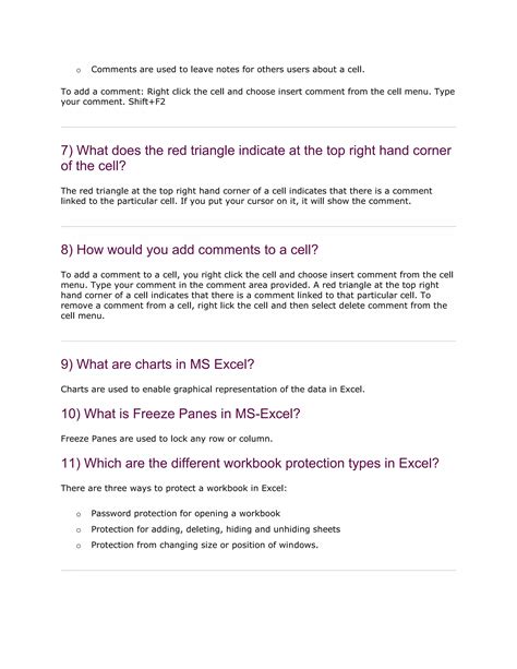 Excel Basic Knowledge Pdf